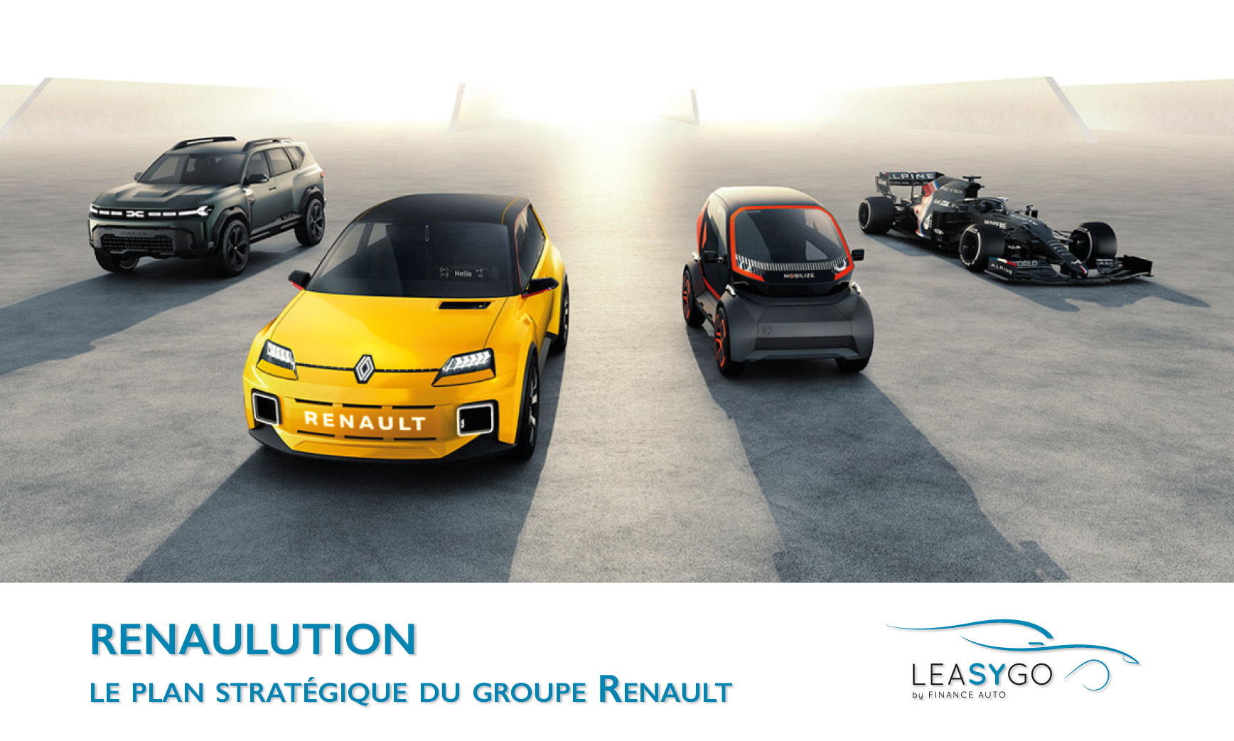 La Renaulution, le plan stratégique du groupe Renault - LEASYGO