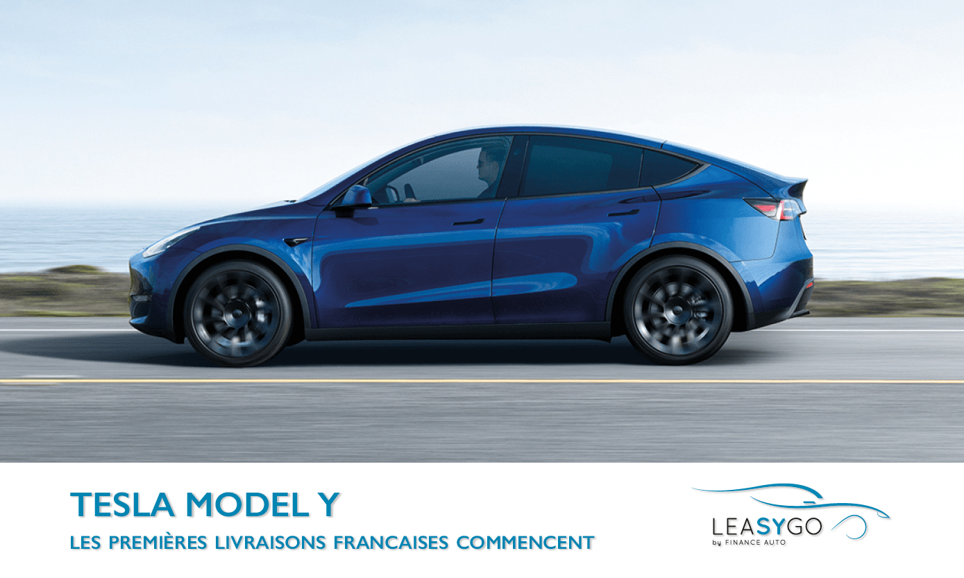 Le Model Y arrive en France - LEASYGO